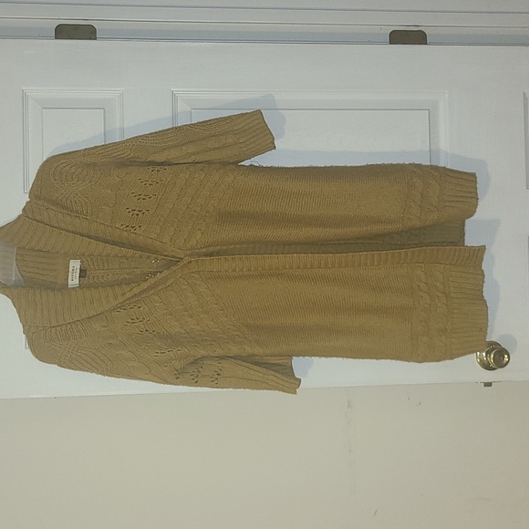 Sweaters | Gold Cardigan | Poshmark